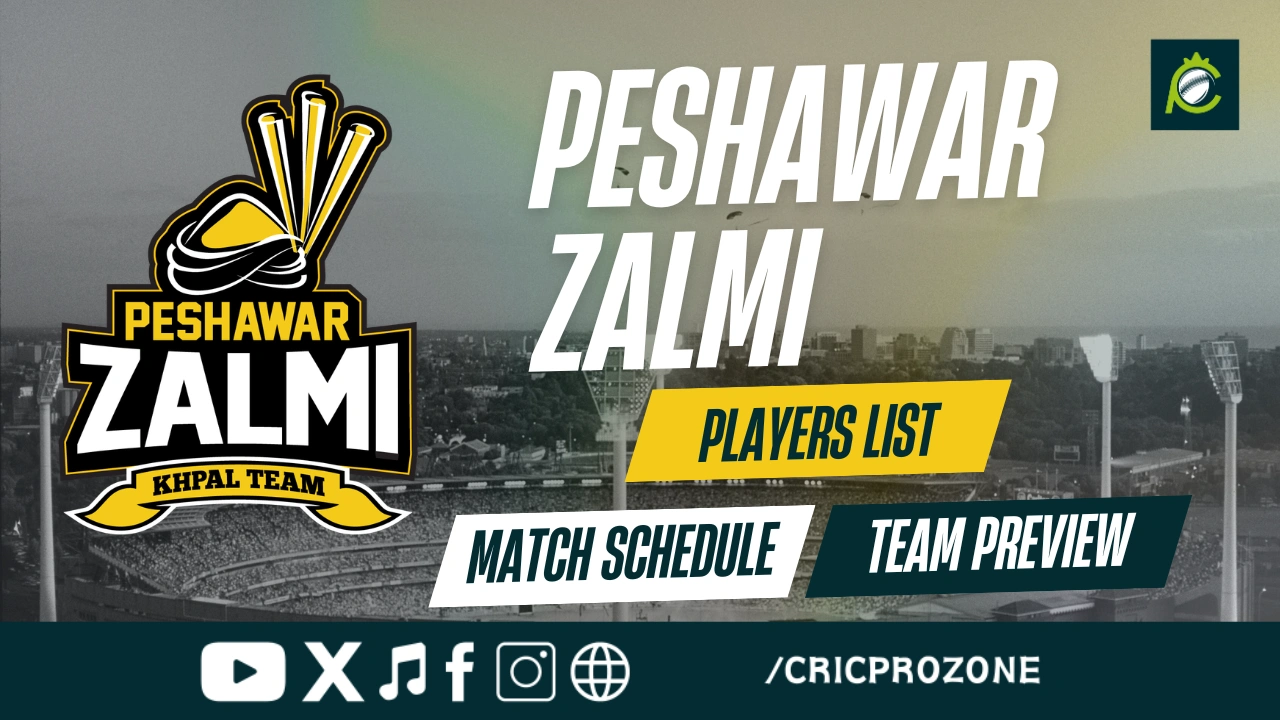 Peshawar Zalmi Squad 2026 – Players, Schedule & Team Preview
